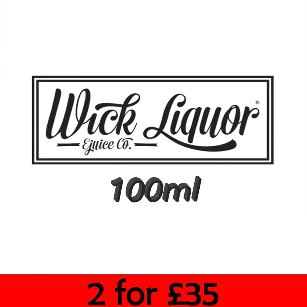 Wick Liquor 100ml – Red Hot Vaping