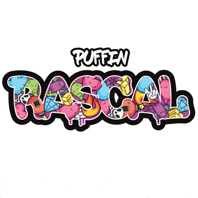 Puffin Rascal 100ml 50/50 – Red Hot Vaping