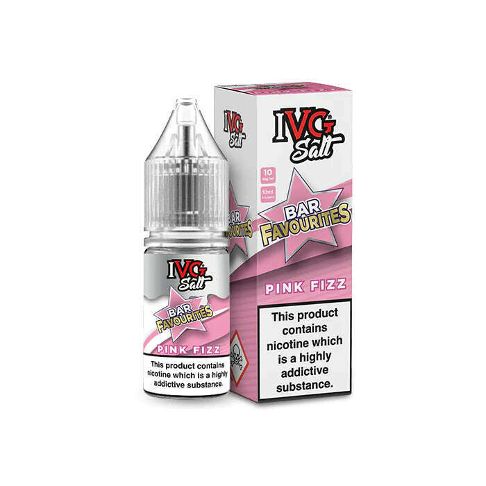 Pink Fizz By IVG Bar Favourites Salt 10ml – Red Hot Vaping
