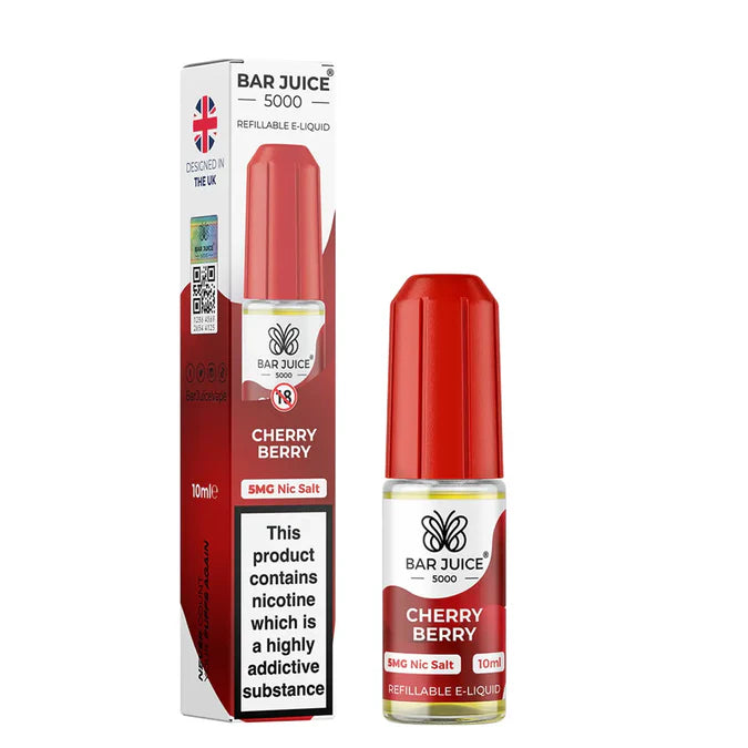 Cherry Berry By Bar Juice 5000 10ml – Red Hot Vaping