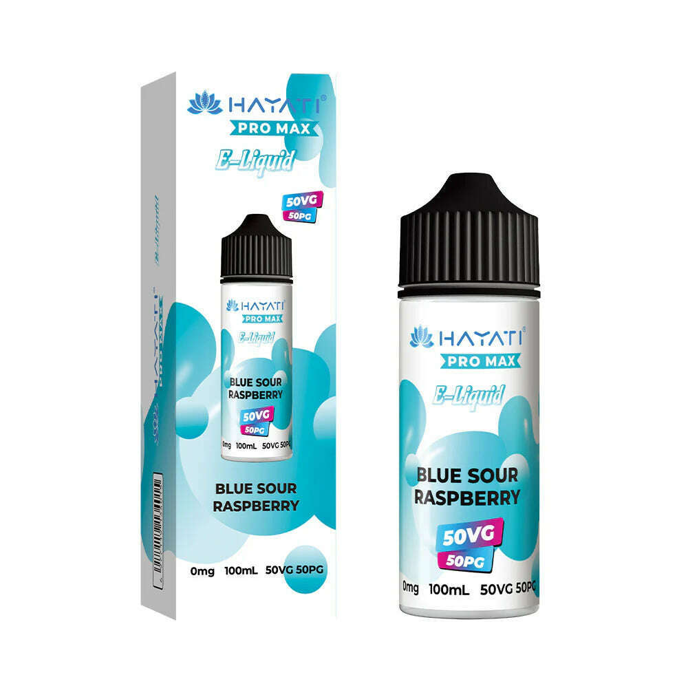 Blue Sour Raspberry 50/50 By Hayati Pro Max Shortfill – Red Hot Vaping